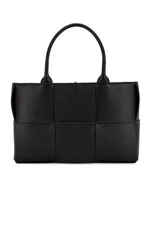 Bottega Veneta Small Arco Tote Bag - Black & Gold