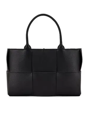 Bottega Veneta Small Arco Tote Bag - Black & Gold