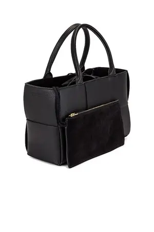 Bottega Veneta Small Arco Tote Bag - Black & Gold