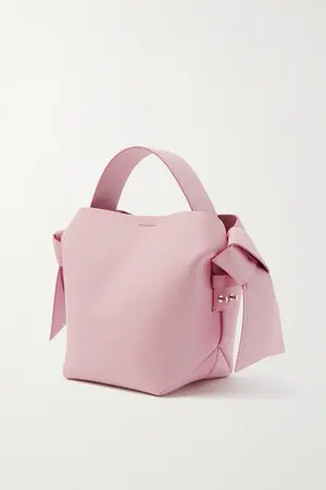 Acne Studios Musubi Mini Knotted Leather Shoulder Bag