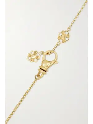 Buccellati Opera Tulle 18-karat And Enamel Necklace