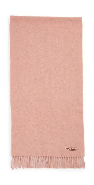 Acne Studios Oversized Fringe Wool Scarf