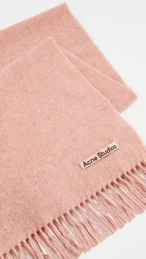 Acne Studios Oversized Fringe Wool Scarf