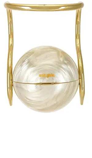 Cult Gaia Pearl Top Handle Bag - Ivory