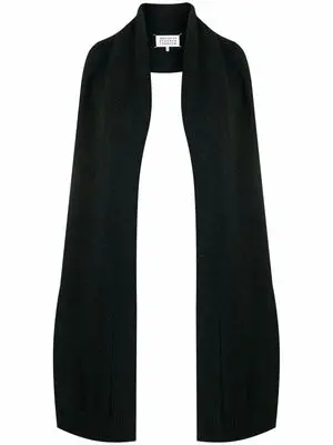 MAISON MARGIELA Four-stitch Scarf Green