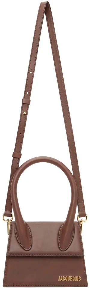Jacquemus Jacquemus Blue La Montagne 'Le Chiquito Moyen' Bag - 850 Brown