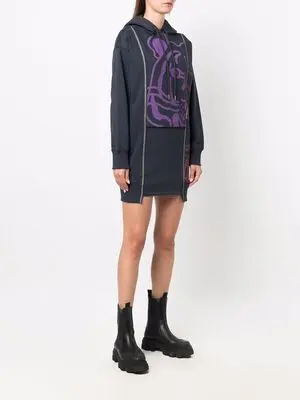 Kenzo Graphic Print Pullover Hoodie