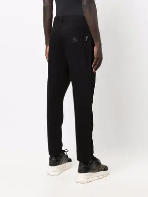 Philipp Plein Logo Patch Trousers