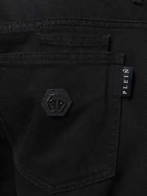 Philipp Plein Logo Patch Trousers