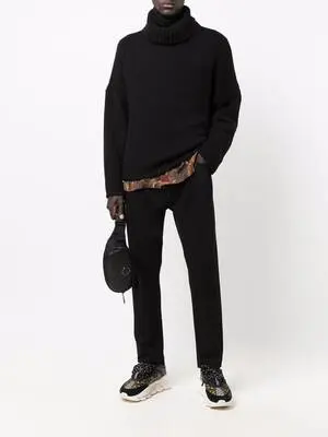 Philipp Plein Logo Patch Trousers