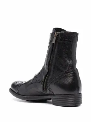 Officine Creative Off-centre Button Boots