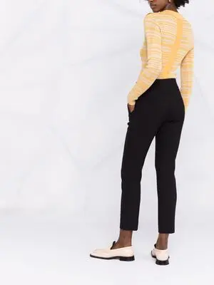 Peserico High-rise Slim-fit Trousers