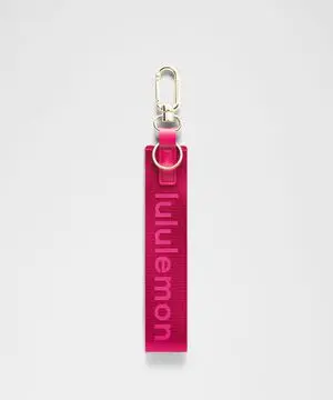 Lululemon Never Lost Keychain Berry Rumble/jewelled Magenta