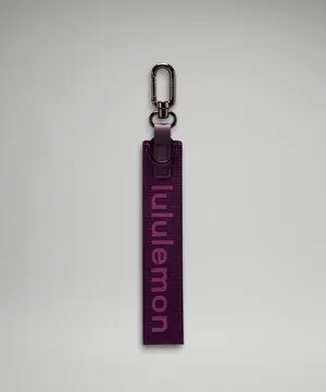 Lululemon Never Lost Keychain Dramatic Magenta/washed Mauve