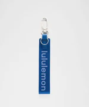 Lululemon Never Lost Keychain Galactic Cobalt/lavender Frost