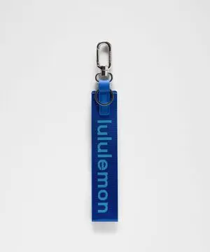 Lululemon Never Lost Keychain Galactic Cobalt/tropics Tone