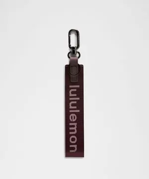 Lululemon Never Lost Keychain Goodnight Plum/pink Haze