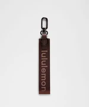 Lululemon Never Lost Keychain Lava Cake/sheer Oak