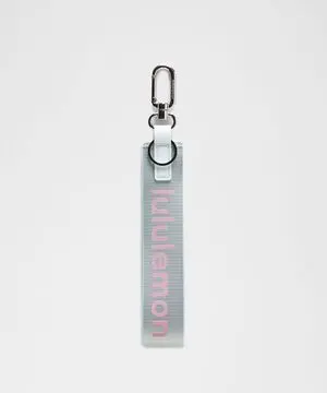 Lululemon Never Lost Keychain Mint Breeze/racer Pink