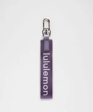 Lululemon Never Lost Keychain Nightfall/lilac Ether