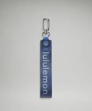 Lululemon Never Lost Keychain Oasis Blue/windmill