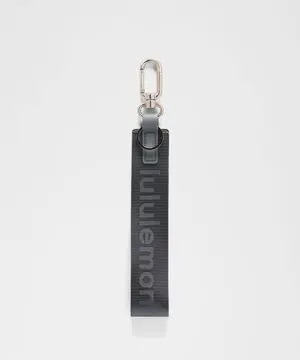 Lululemon Never Lost Keychain Oil Grey/black Night
