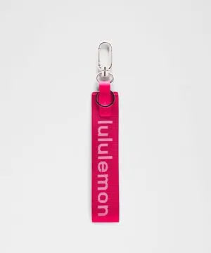 Lululemon Never Lost Keychain Passionate/white