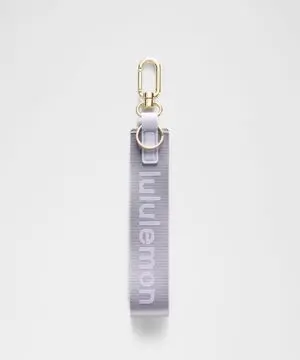 Lululemon Never Lost Keychain Serene Blue/dusty Lilac