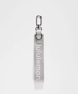 Lululemon Never Lost Keychain Silver Drop/vapor
