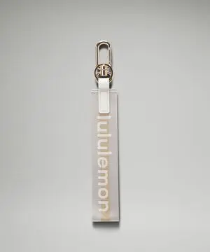 Lululemon Never Lost Keychain Vapor/gold