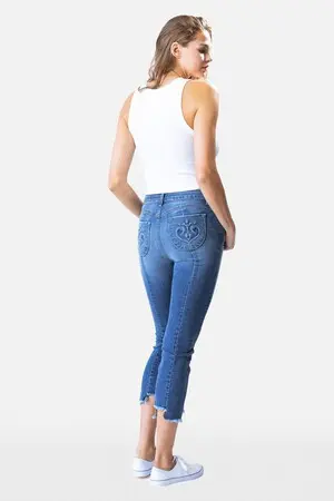 SIWY Hemingway Signature Straight Jeans - Natural