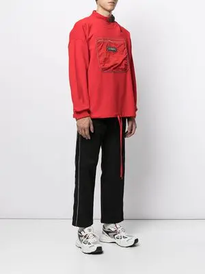 Iceberg Logo-patch Cotton-blend Sweatshirt