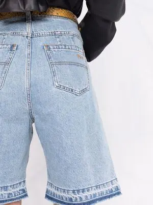 Philosophy Di Lorenzo Serafini Wide-leg Denim Shorts