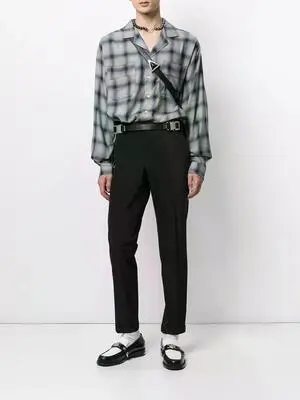 Rhude Check-print Buttoned Shirt