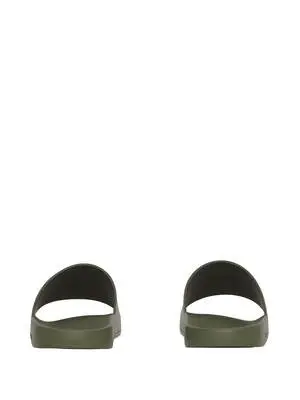 Burberry Check Print Slides