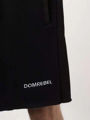 DOMREBEL Logo-embroidered Track Shorts