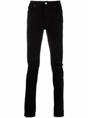 Amiri Distressed-finish Slim-cut Jeans