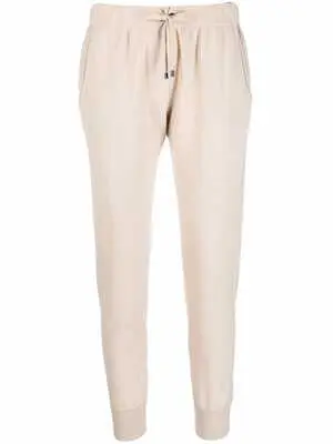 BRUNELLO CUCINELLI Drawstring Cashmere Track Pants