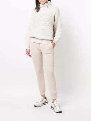Brunello Cucinelli Cashmere Drawstring Track Pants