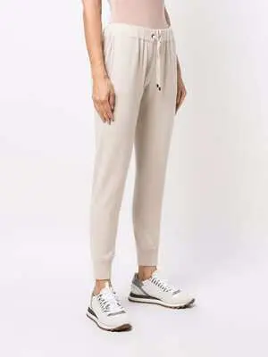 Brunello Cucinelli Cashmere Drawstring Track Pants