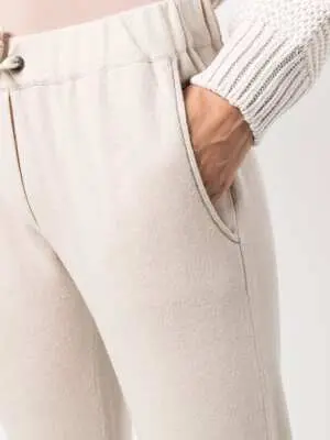 Brunello Cucinelli Cashmere Drawstring Track Pants