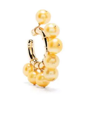 Éliou Maia Bead-embellished Ear Cuff - Gold