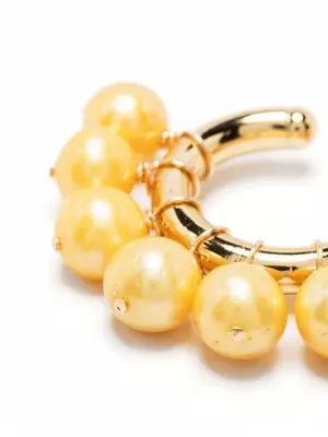 Éliou Maia Bead-embellished Ear Cuff
