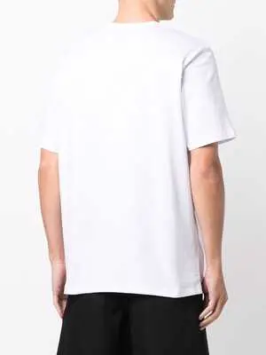 MSGM Logo-print Cotton T-shirt - White