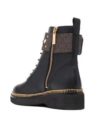Michael Kors Haskell Studded Leather Boots