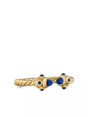 David Yurman 18kt Yellow Renaissance Sapphire Ring - Gold