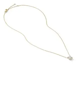David Yurman 18kt Yellow Petite Chatelaine Diamond Necklace