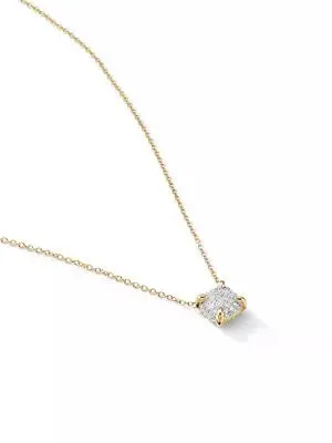 David Yurman 18kt Yellow Petite Chatelaine Diamond Necklace