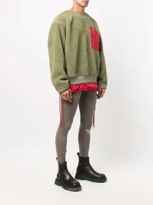 AMBUSH Layered-effect Jumper - Green