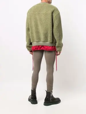 AMBUSH Layered-effect Jumper - Green